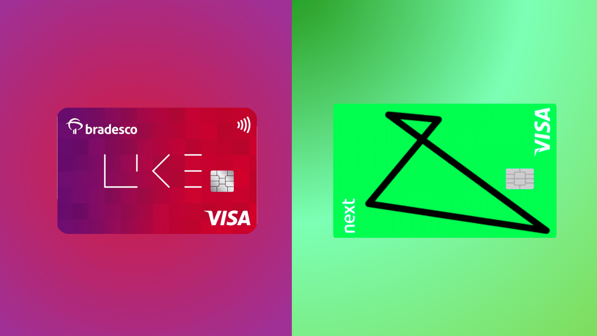 Bradesco Like Visa Signature x Next Visa Platinum: Qual é a melhor ...