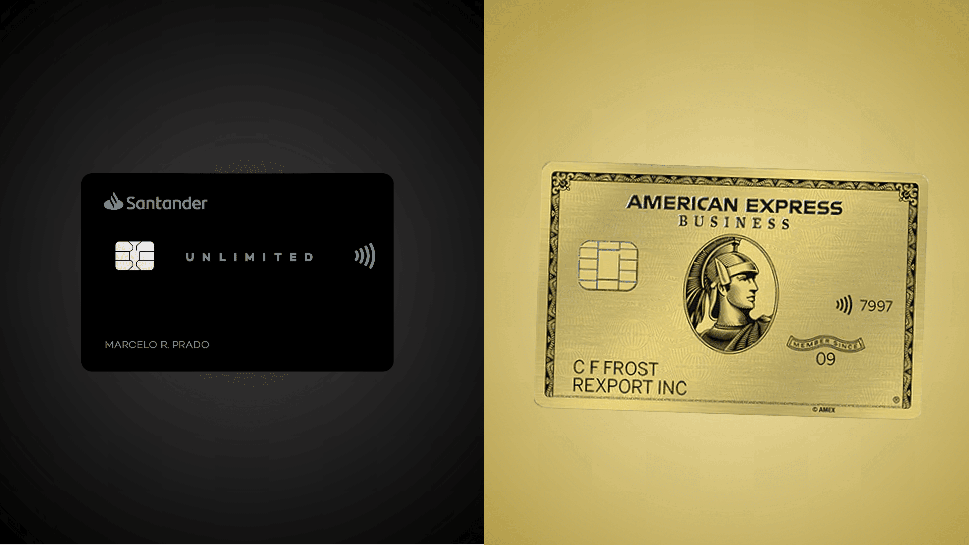 Santander Unlimited x American Express Gold Card – Total Finanças